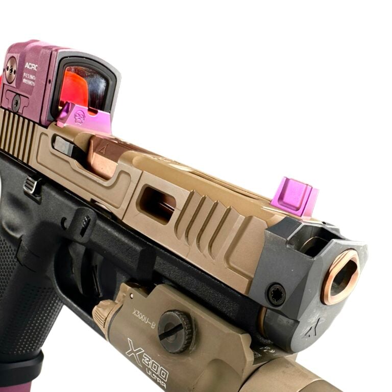 APE LIMITED PURPLE TITANIUM GLOCK SIGHTS PRE-ORDER / SUPPRESSOR HEIGHT ...