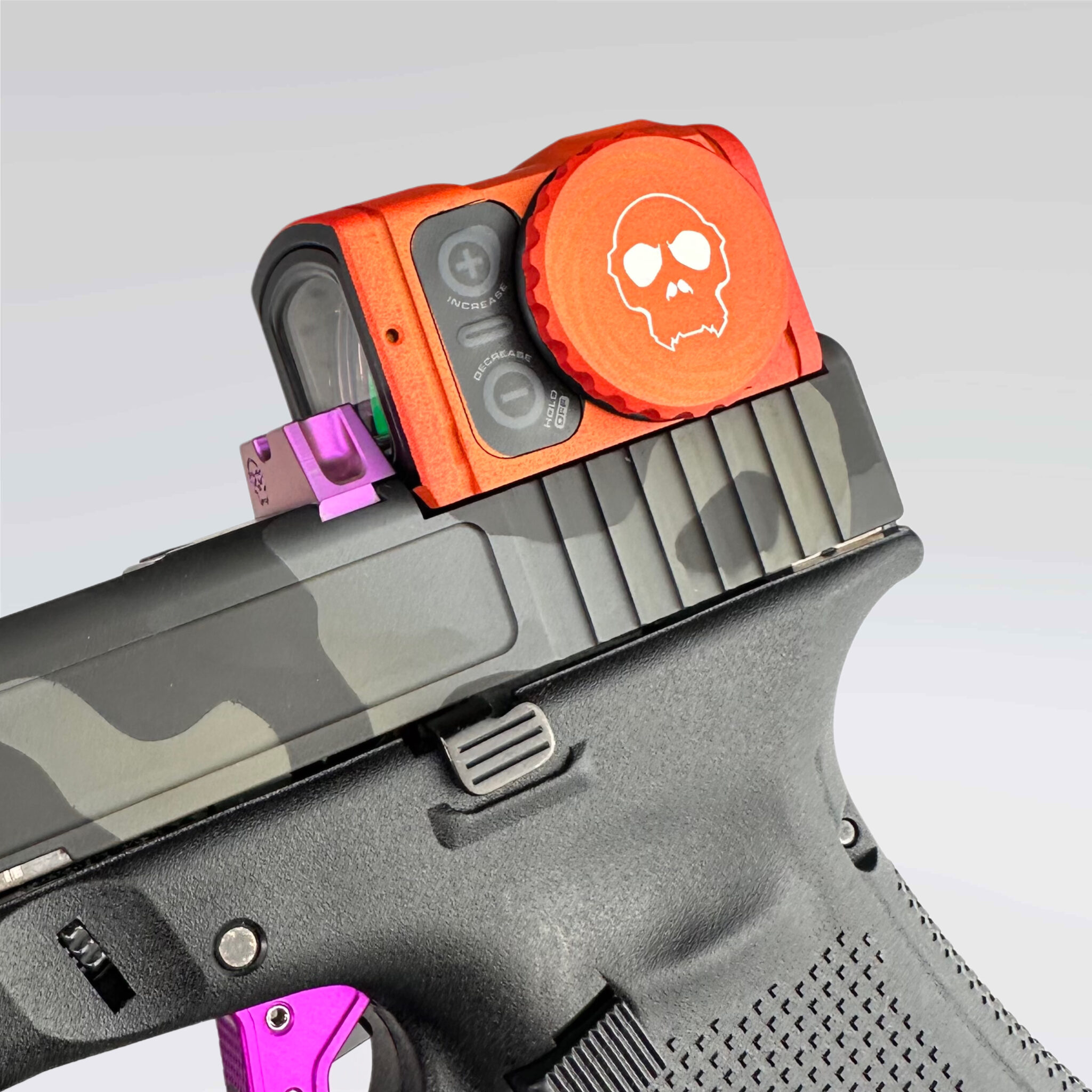 APE CUSTOM AIMPOINT ACRO P-2 "MAGMA" CERAKOTE - Ape Defense
