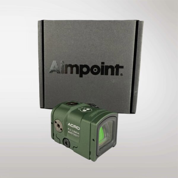 LIMITED AIMPOINT ACRO P-2 APE CUSTOM METALLIC GREEN - Ape Defense