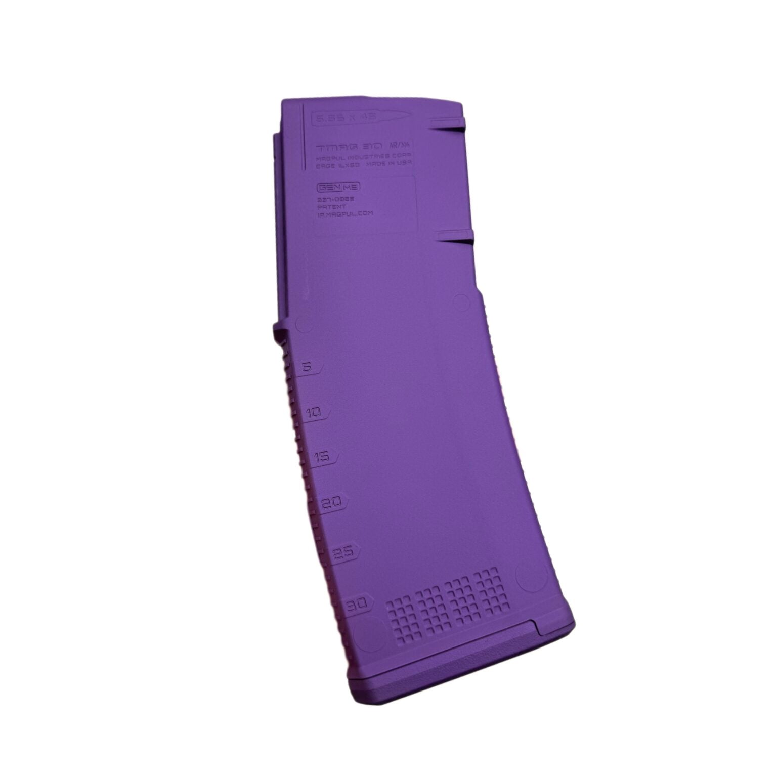 LIMITED APE METALLIC PURPLE CUSTOM MAGPUL TMAG 30 AR/M4 GEN M3 5.56 MAG ...