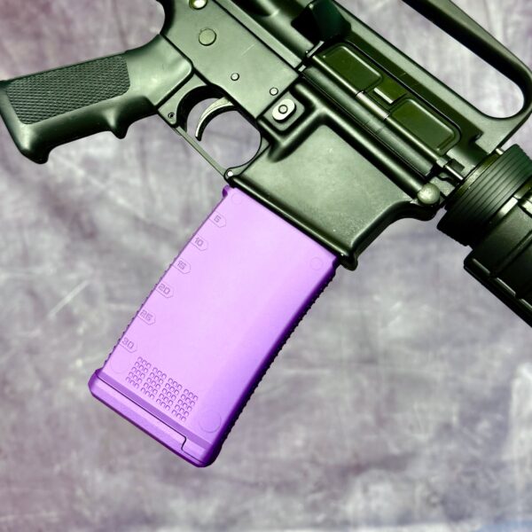 LIMITED APE METALLIC PURPLE CUSTOM MAGPUL TMAG 30 AR/M4 GEN M3 5.56 MAG ...