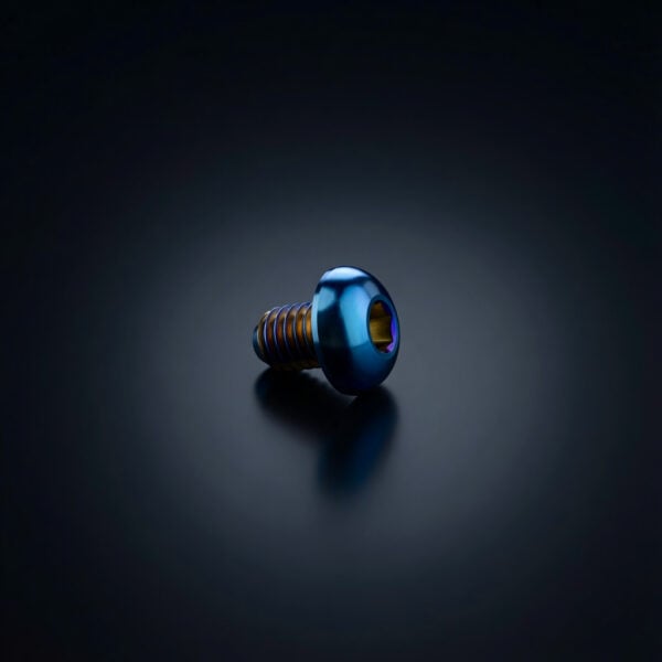 APE CUSTOM ACRO P2 ANODIZED TITANIUM REPLACEMENT SCREW / BLUE - Ape Defense