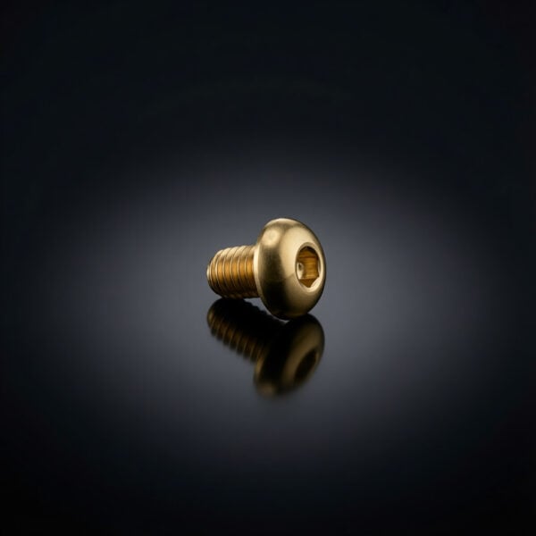 APE CUSTOM ACRO P2 ANODIZED TITANIUM REPLACEMENT SCREW / GOLD - Ape Defense